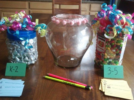 Family Math Night – Estimation Jars – Karyn's Blog