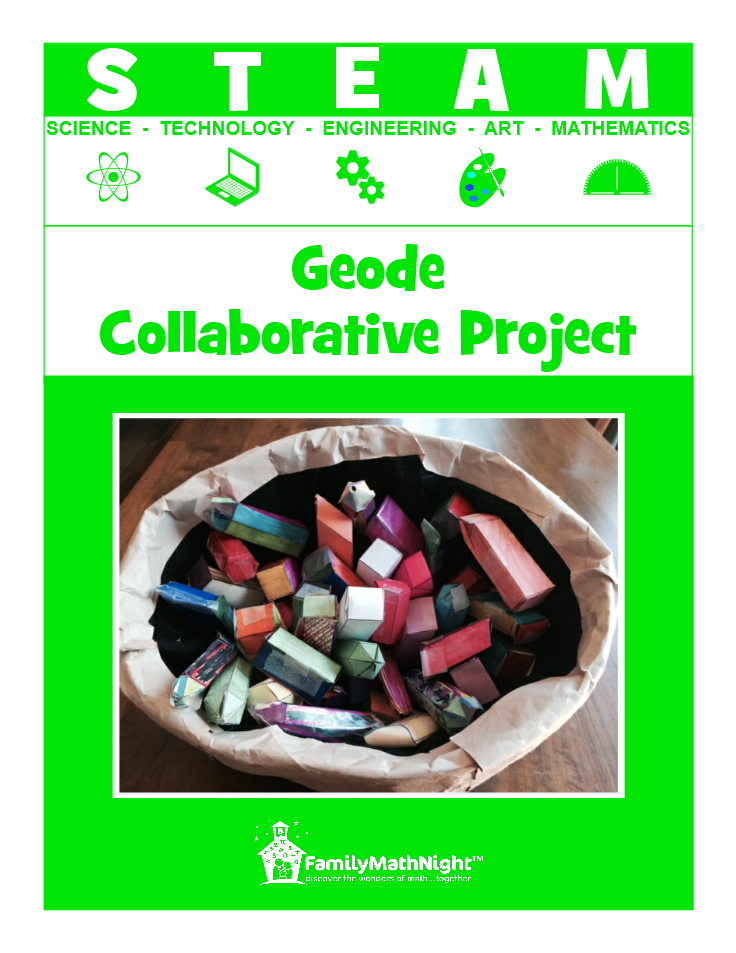 Geode: A Family Math Night Collaborative Project – Karyn's Blog