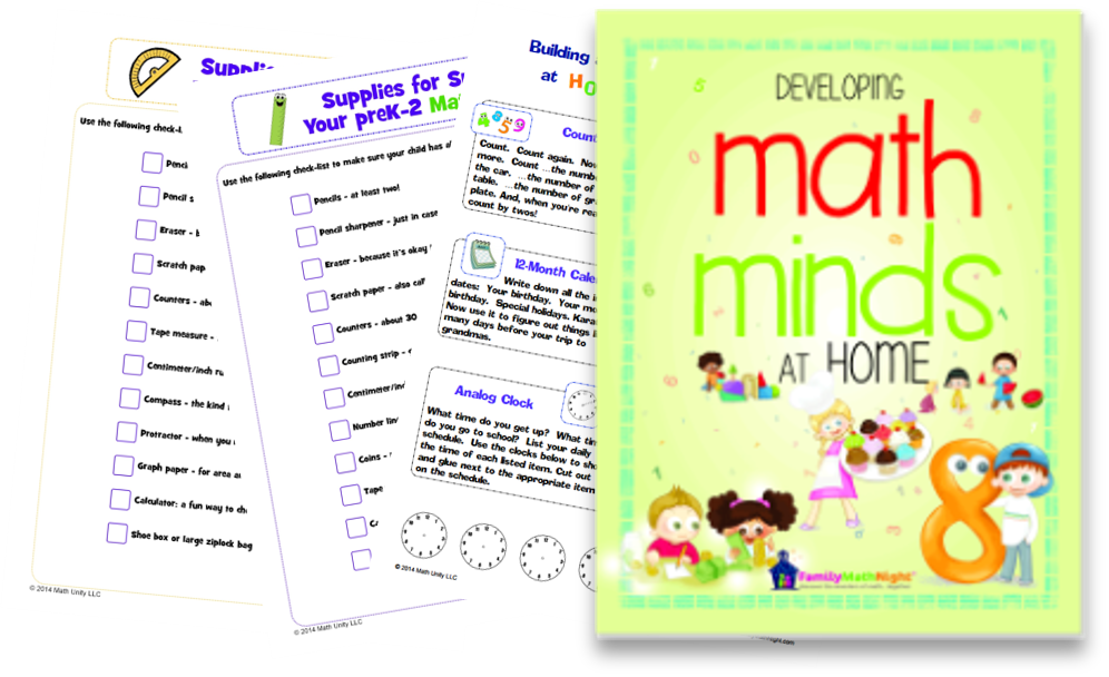 Family Math Night “Accessories” – Karyn's Blog