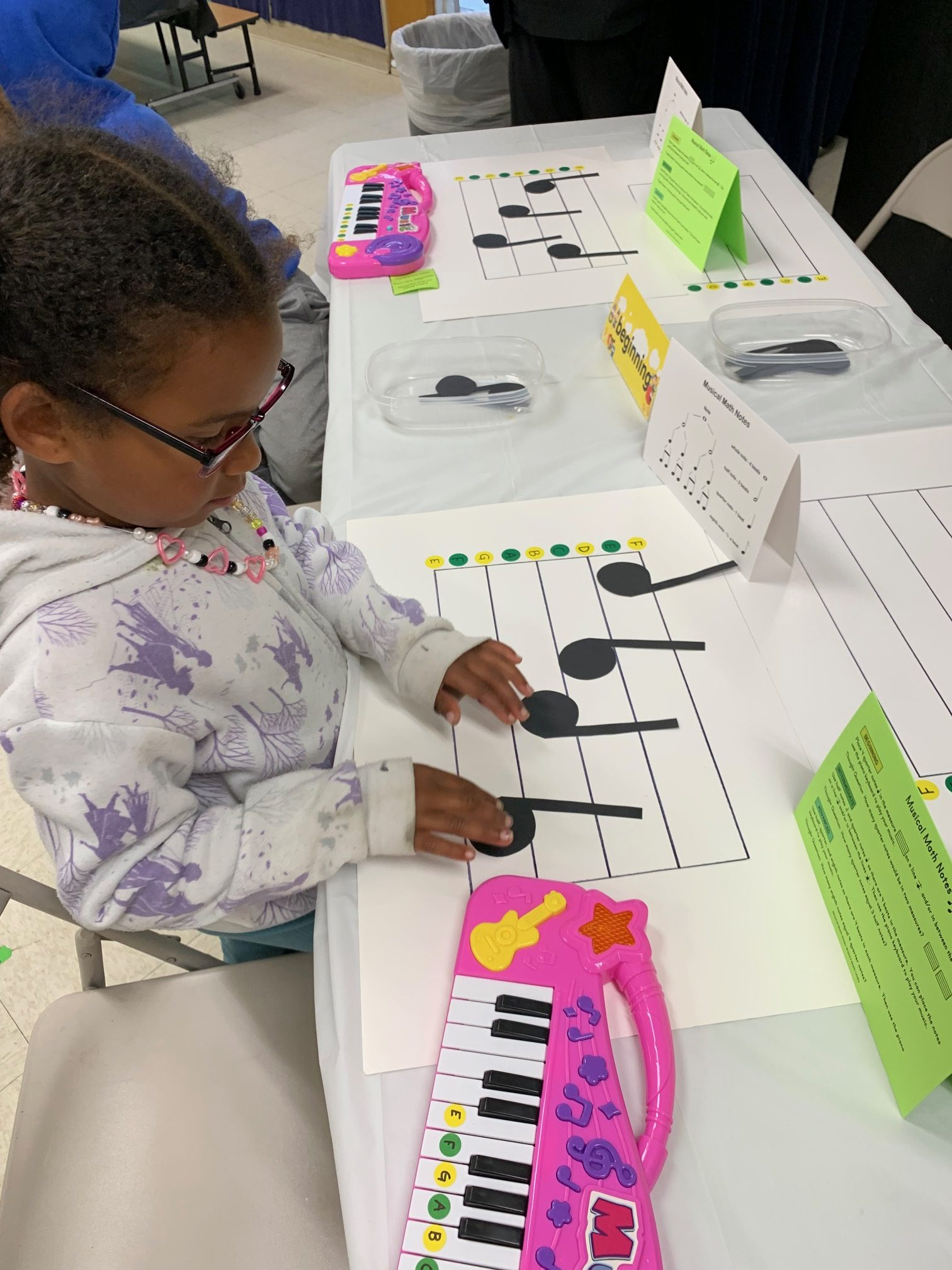 Musical Math Notes: A Family Math Night Activity – Karyn's Blog