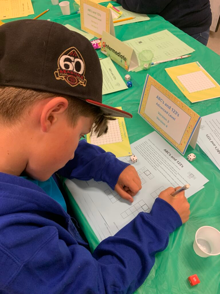 ABCs and 123s – A Family Math Night Activity – Karyn's Blog