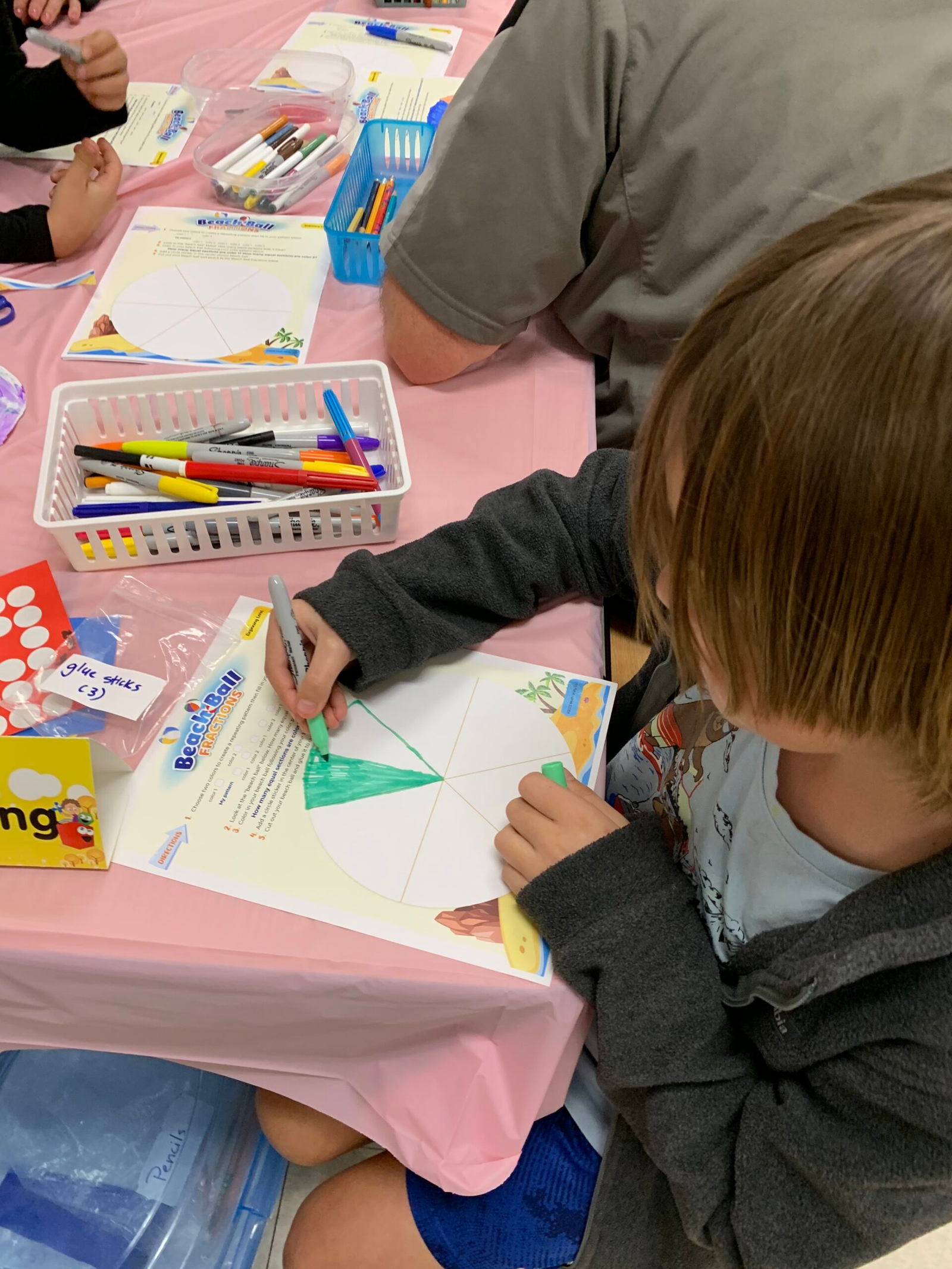 Beach Ball Fractions – A Family Math Night Activity – Karyn's Blog